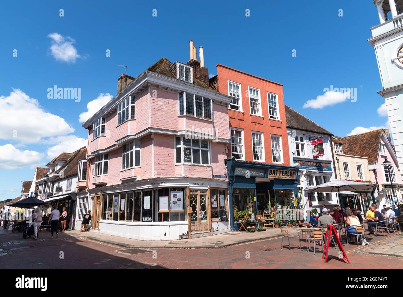 Buildings in Faversham Stock Photo - Alamy