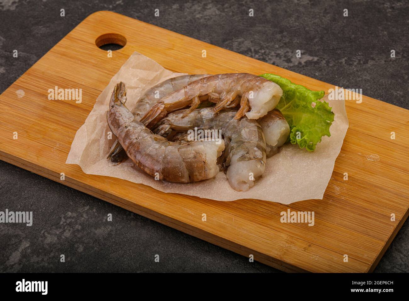 Raw tiger prawn heap for cooking Stock Photo - Alamy