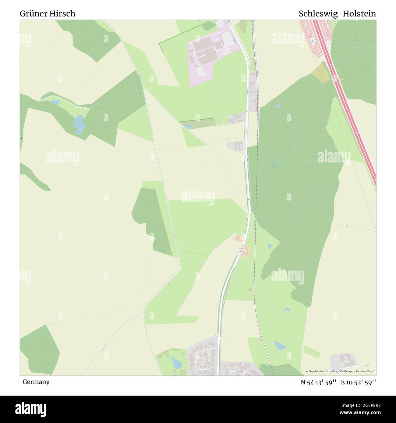 Grüner Hirsch, Germany, Schleswig-Holstein, N 54 13' 59'', E 10 52' 59 ...