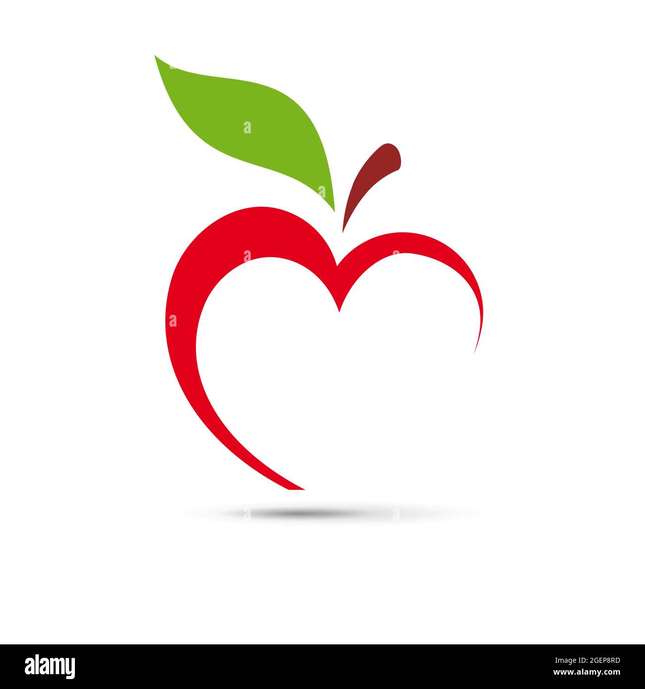 Apple logo on store Cut Out Stock Images & Pictures - Alamy
