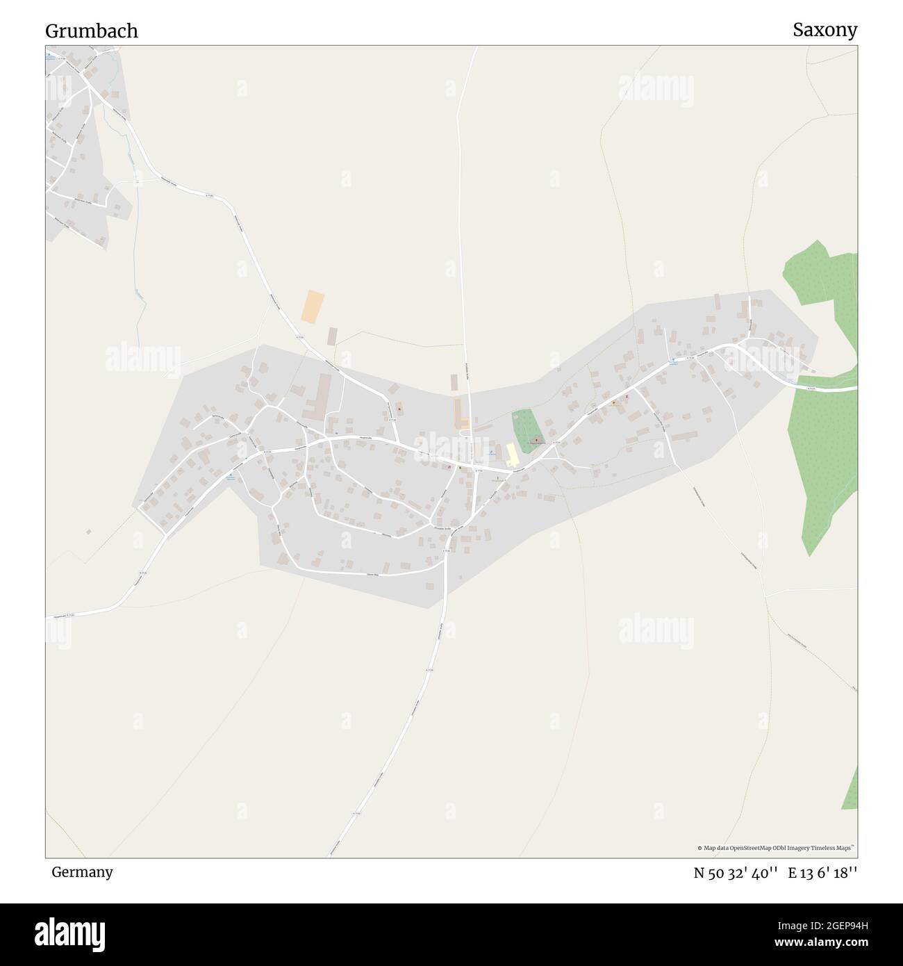 Grumbach, Germany, Saxony, N 50 32' 40'', E 13 6' 18'', map, Timeless ...