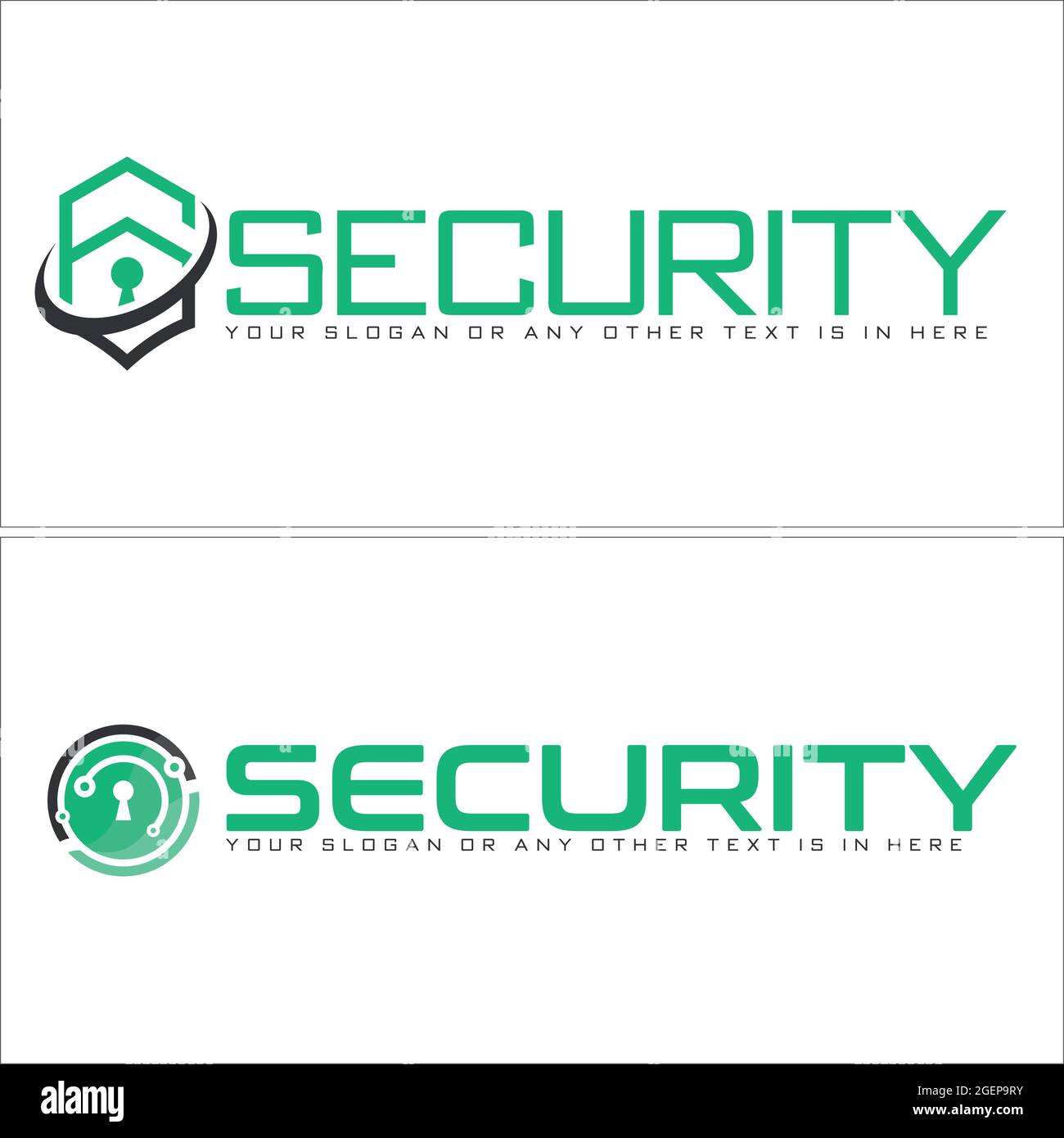 Lock key logo illustration vector line art technology security Stock ...