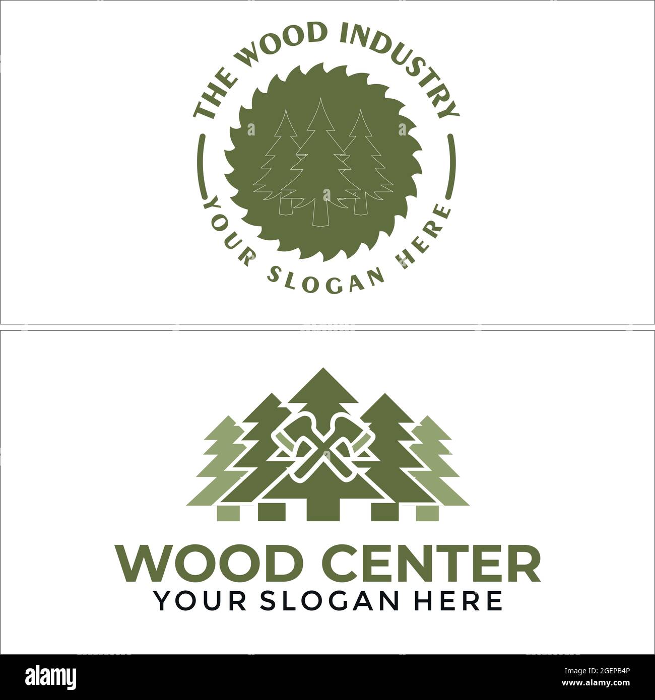 Forestry Industry Logo