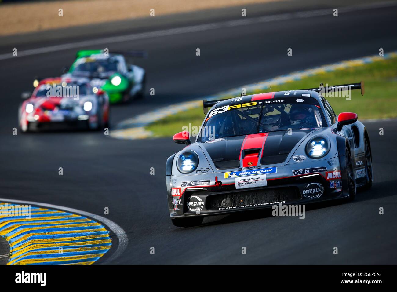 Le Mans, France. 21st Aug, 2021. 63 Donchev Georgi, Porsche 992 GT3 Cup ...