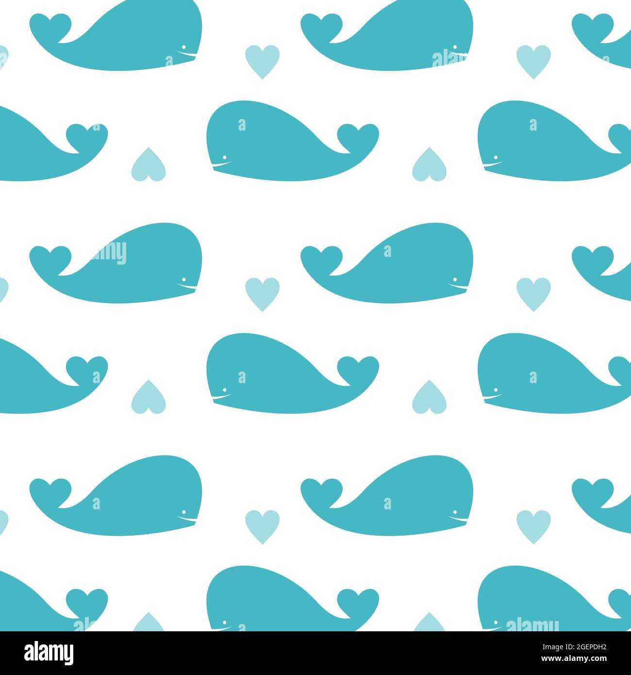Cute Whale Pattern