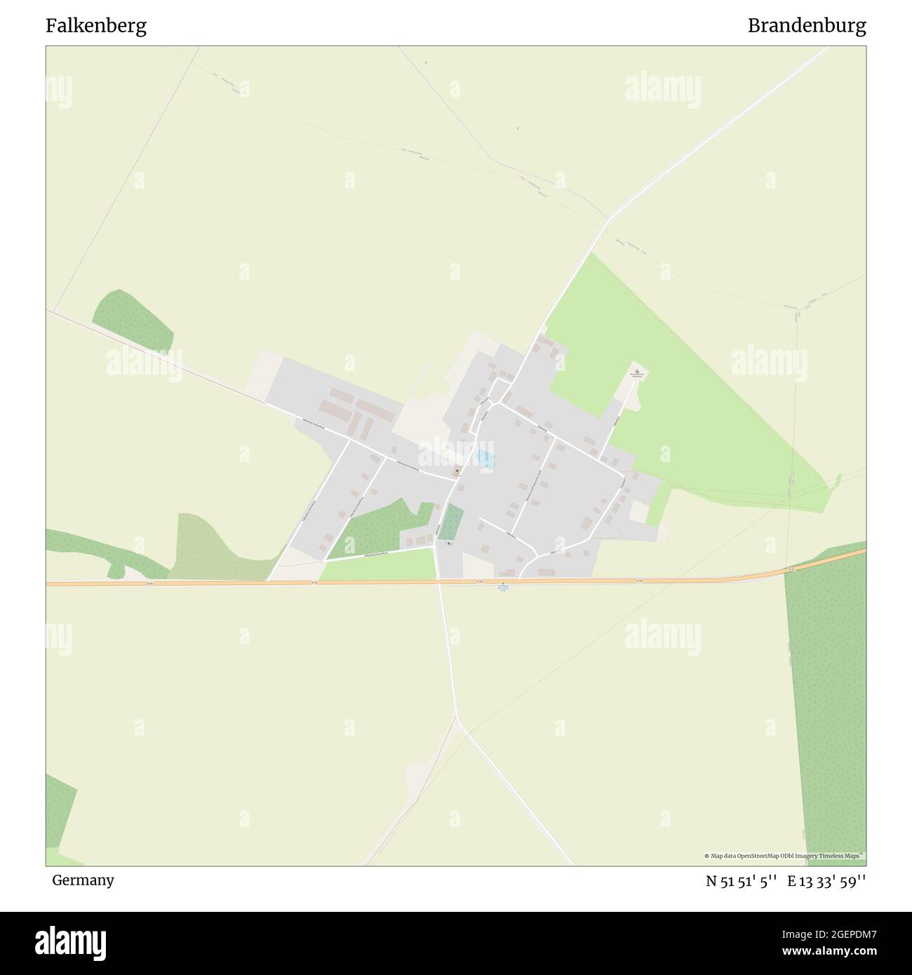 Map of falkenberg hi-res stock photography and images - Alamy