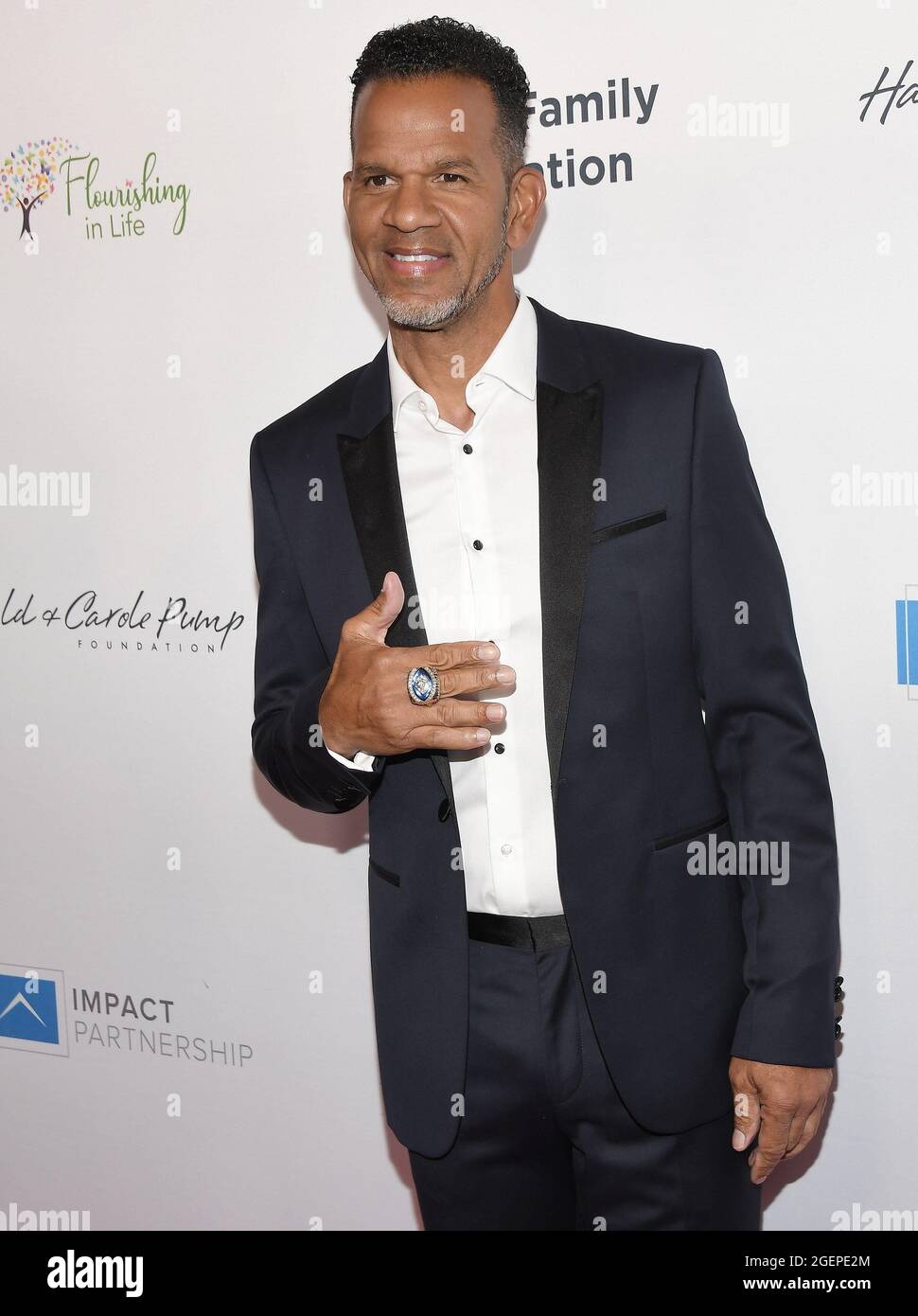 Andre Reed arrives at the 21st Annual Harold and Carole Pump Foundation ...