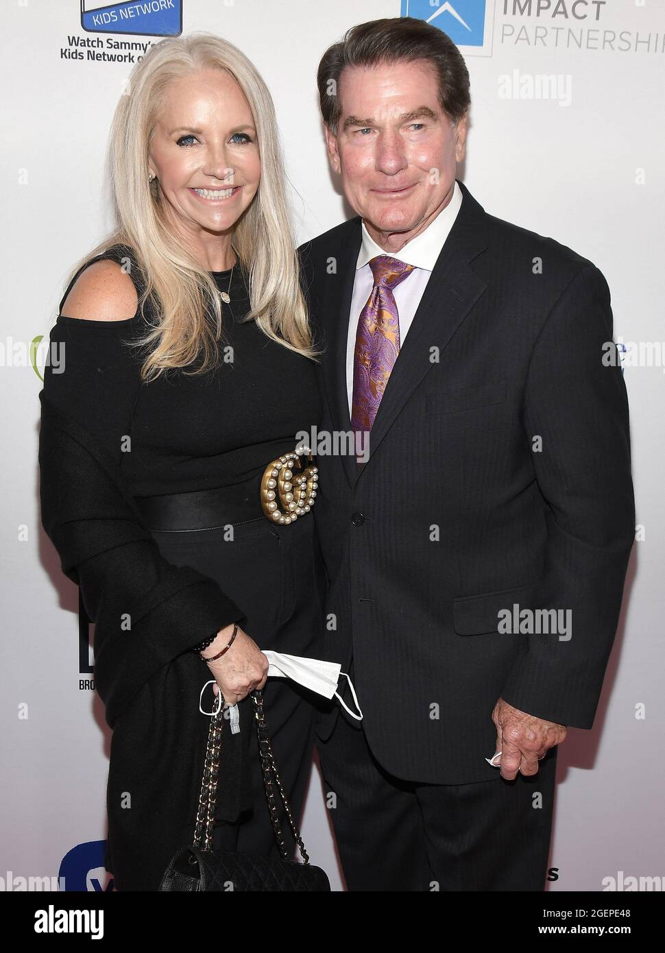 (L-R) Candace Garvey and Steve Garvey arrives at the 21st Annual Harold ...
