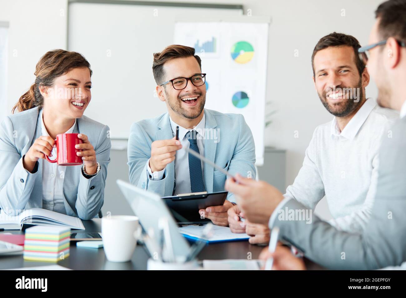 business meeting office conference team teamwork Stock Photo - Alamy