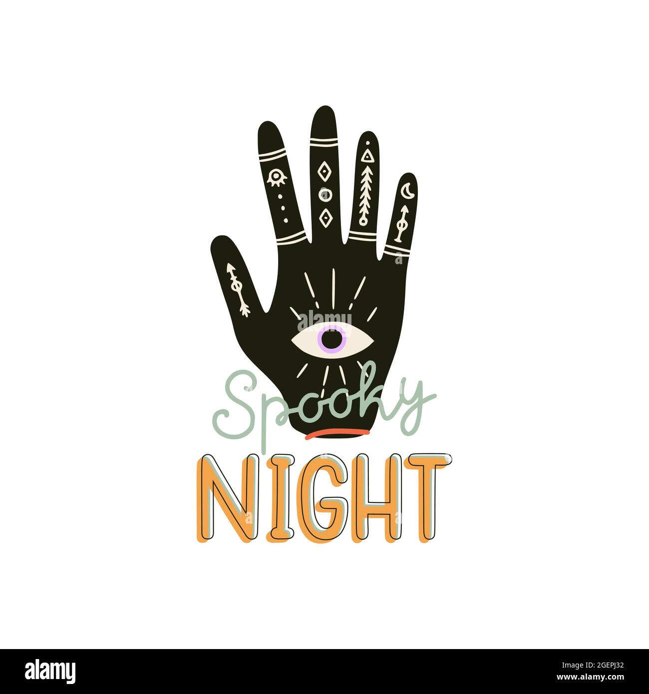 Palm poster Cut Out Stock Images & Pictures - Alamy