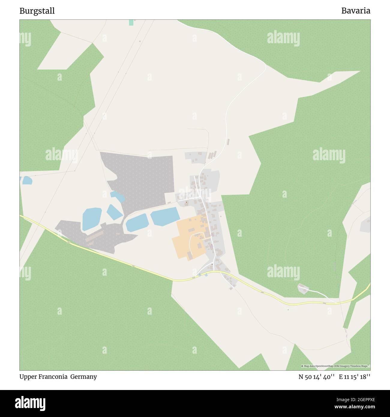 Burgstall, Upper Franconia, Germany, Bavaria, N 50 14' 40'', E 11 15 ...