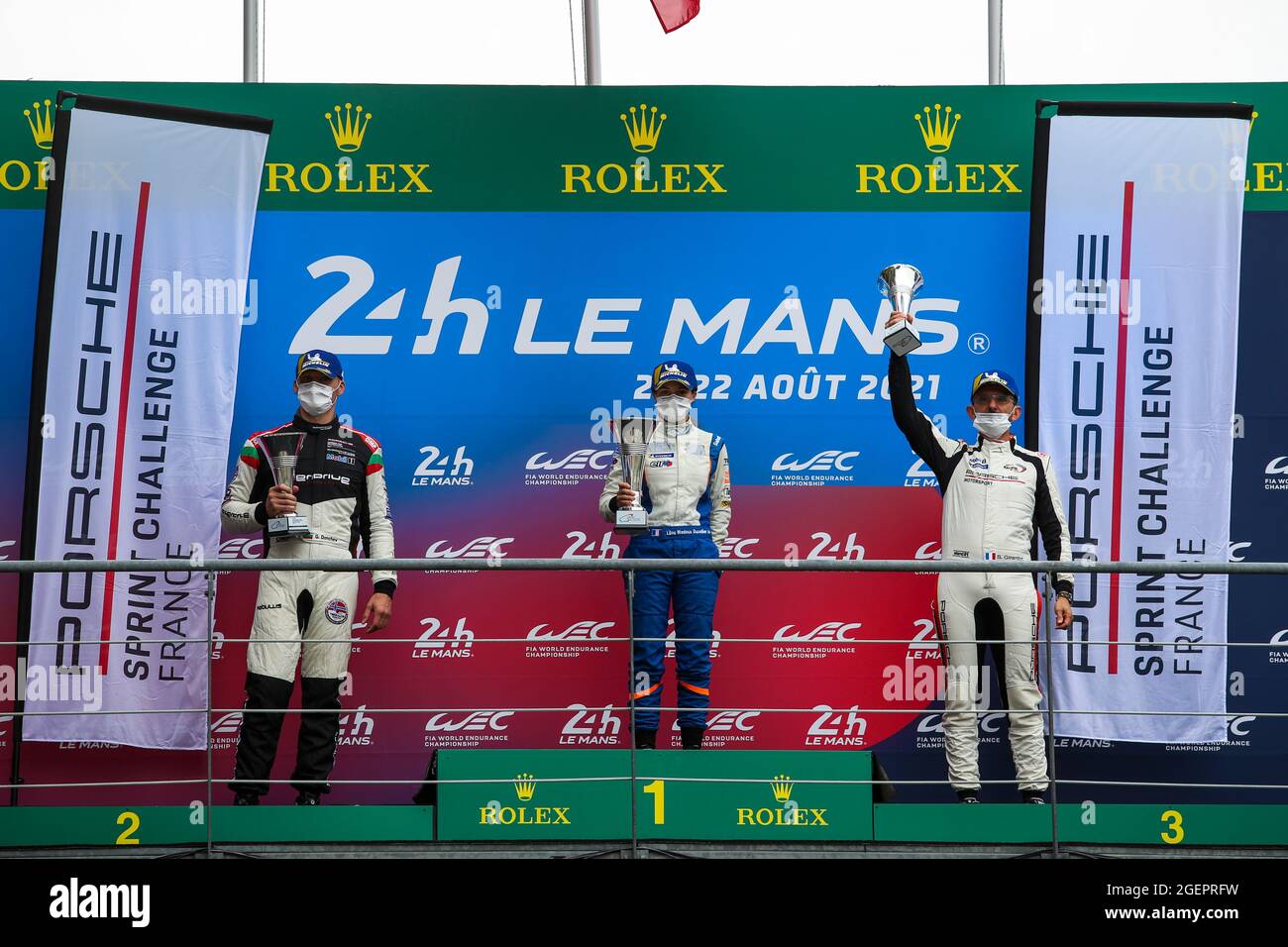 Le Mans, France. 21st Aug, 2021. Donchev Georgi, Porsche 992 GT3 Cup ...
