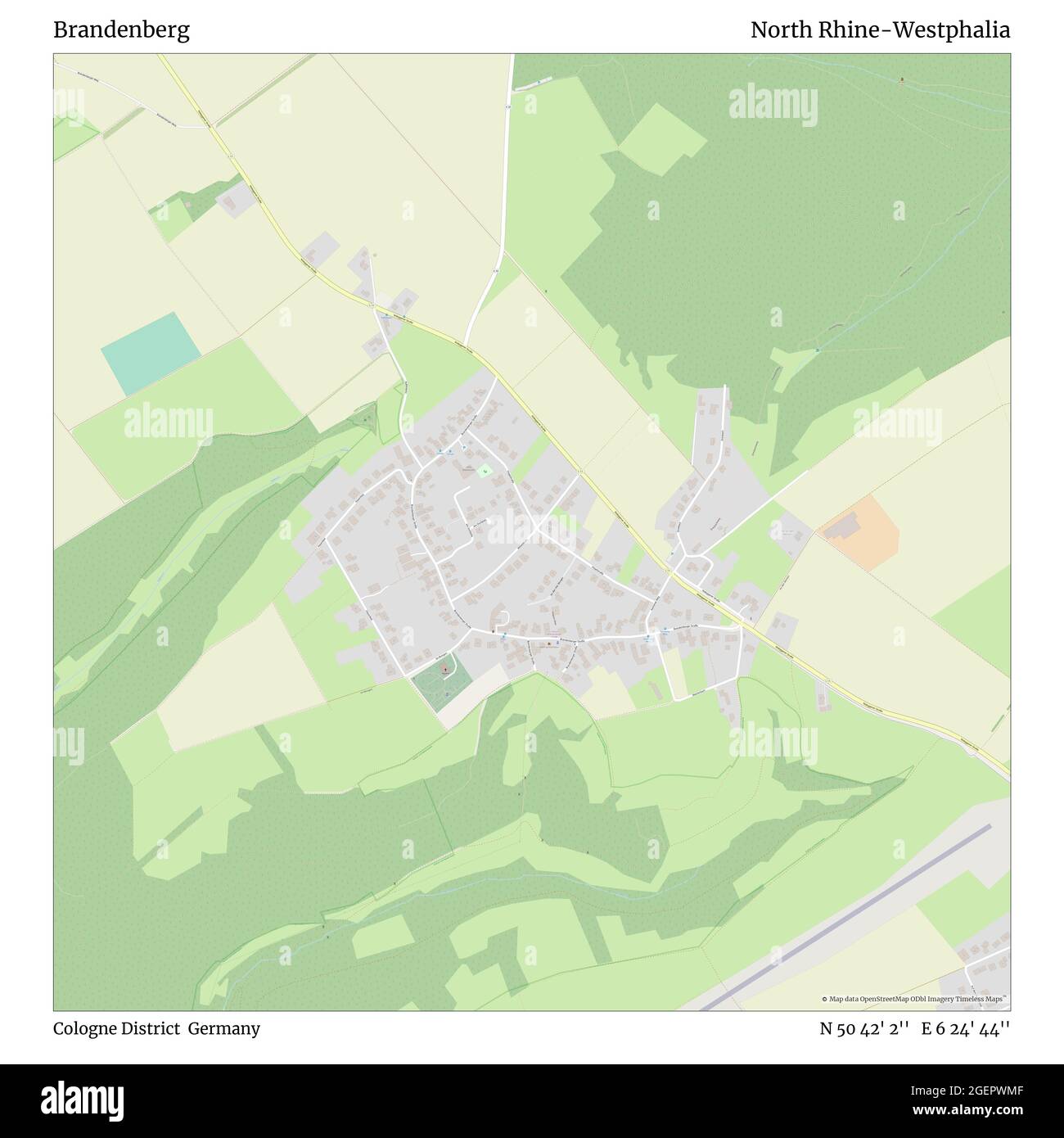 Brandenberg, Cologne District, Germany, North Rhine-Westphalia, N 50 42 ...