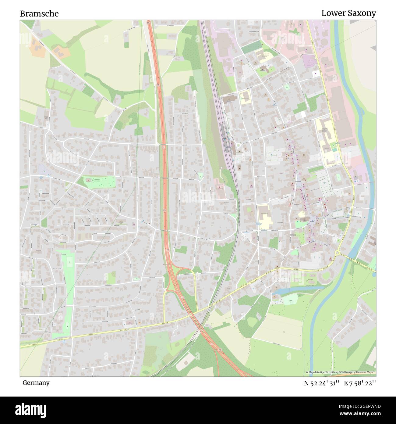 N 52 24 31 hi-res stock photography and images - Alamy