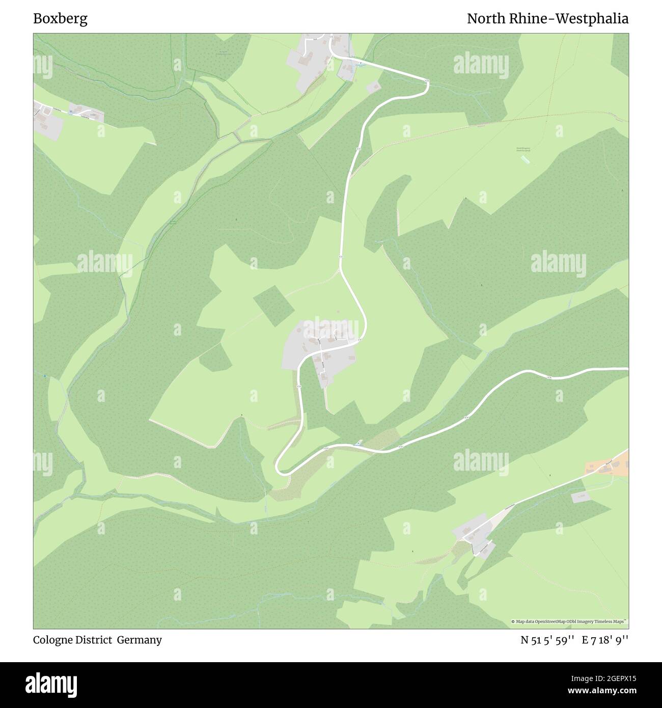Boxberg, Cologne District, Germany, North Rhine-Westphalia, N 51 5' 59 ...