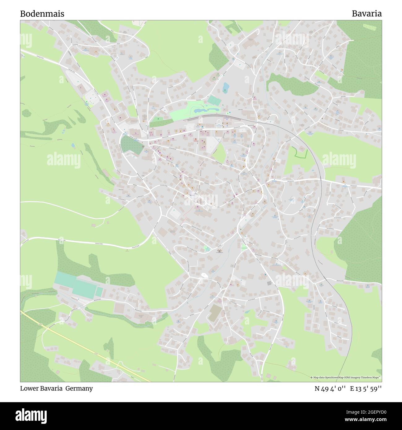 Bodenmais, Lower Bavaria, Germany, Bavaria, N 49 4' 0'', E 13 5' 59 ...