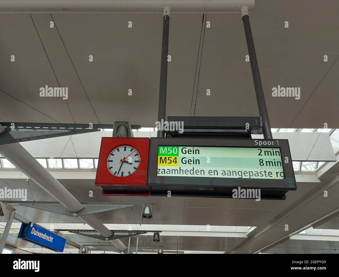 Dutch railway map hi-res stock photography and images - Alamy