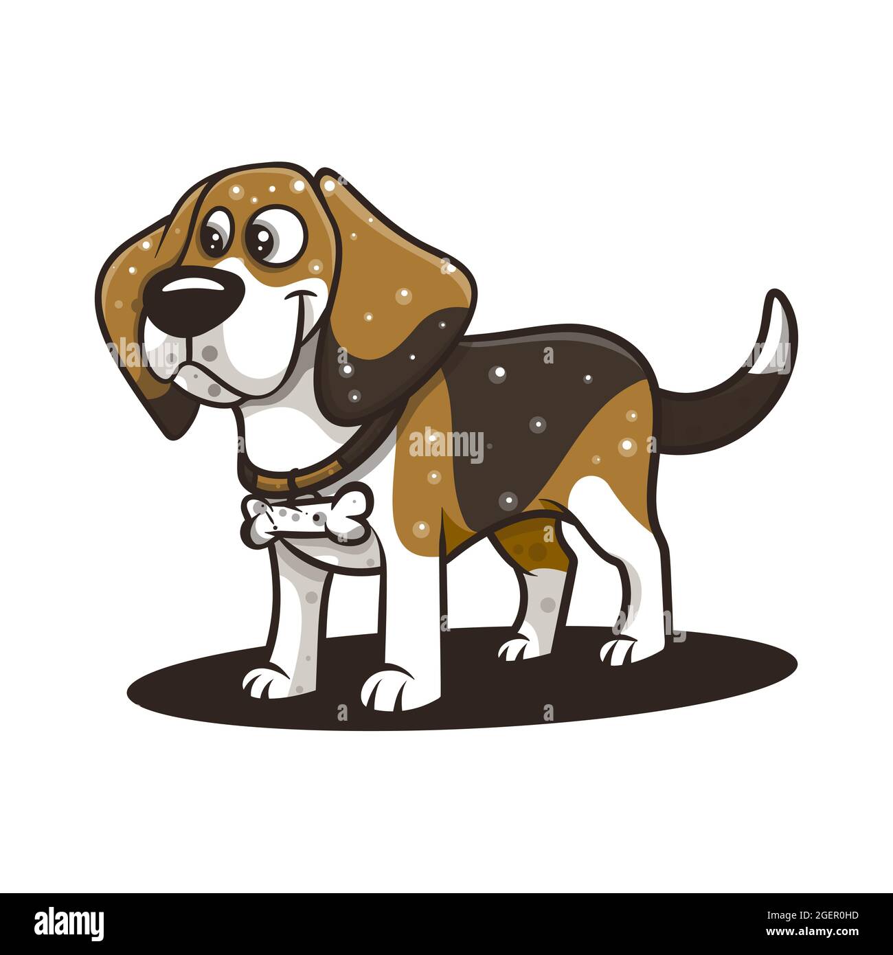 DOG FOR CHARACTER, STICKER AND ILLLUSTRATION Stock Vector Image & Art ...