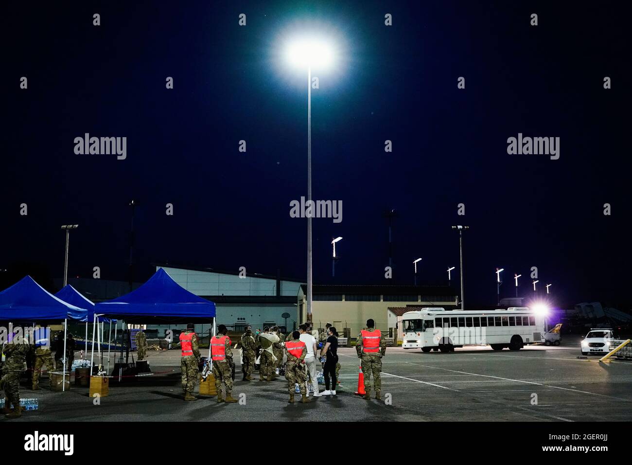 Ramstein Miesenbach, Germany. 20th Aug, 2021. The US also uses its ...