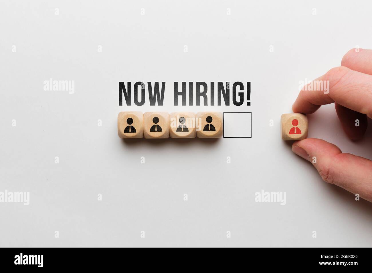 The concept of finding new employees for the team Stock Photo - Alamy