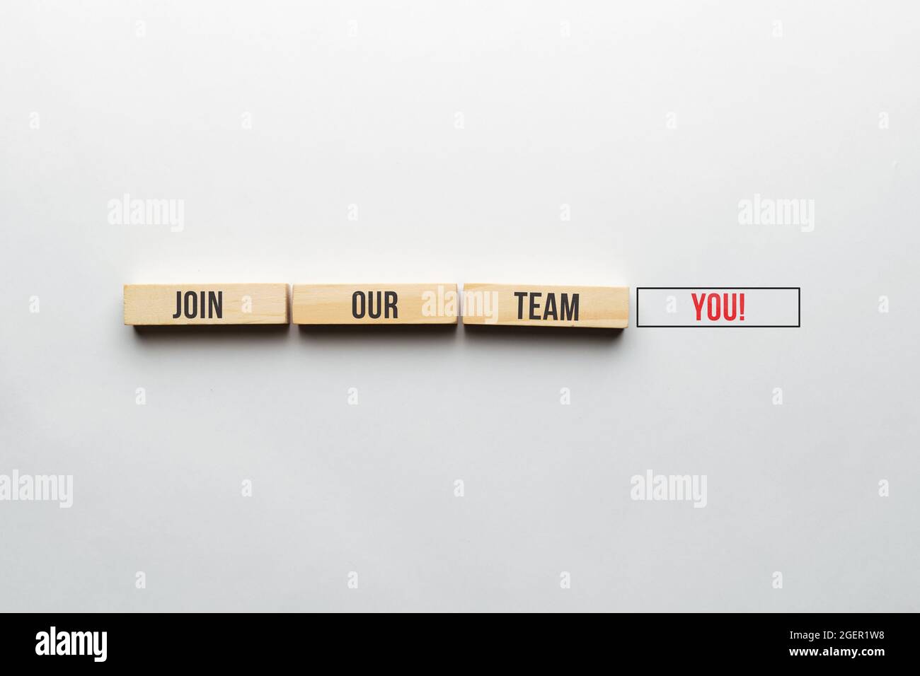 The concept of a call to join our team Stock Photo - Alamy