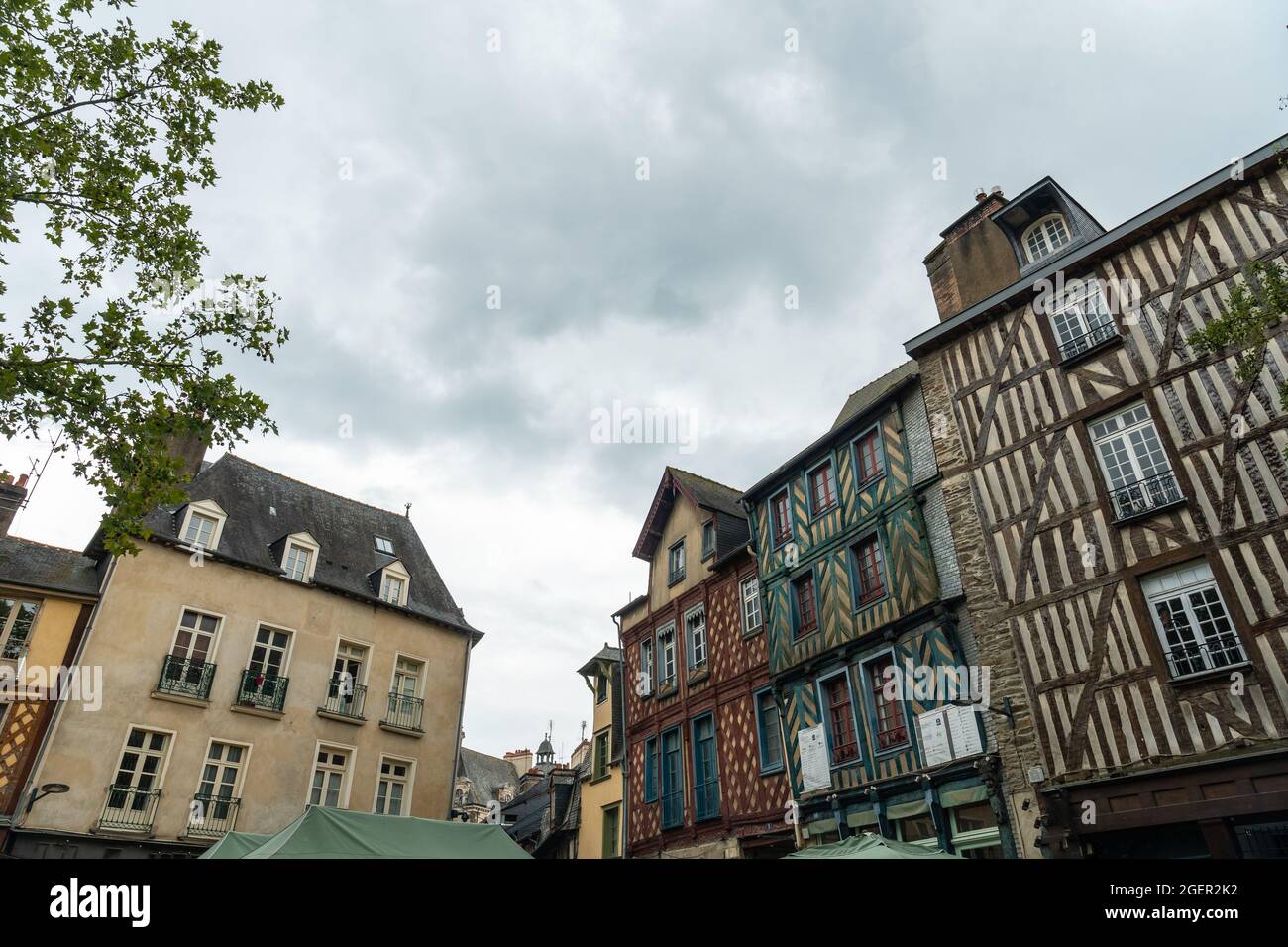 Medieval buildings rennes brittany hi-res stock photography and images ...