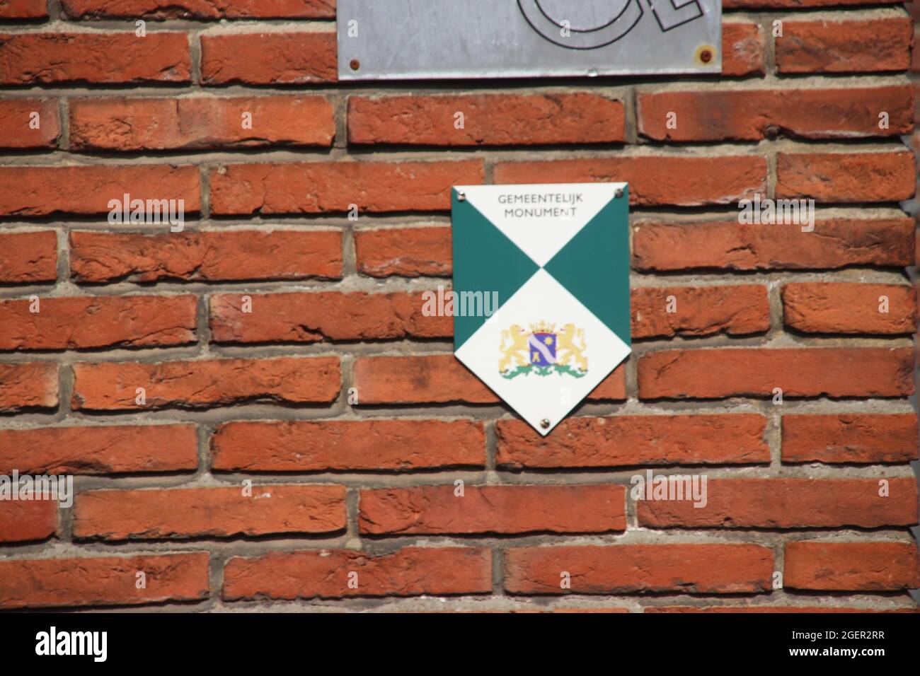 Old Remonstrant church in the heart of the village Boskoop in the ...