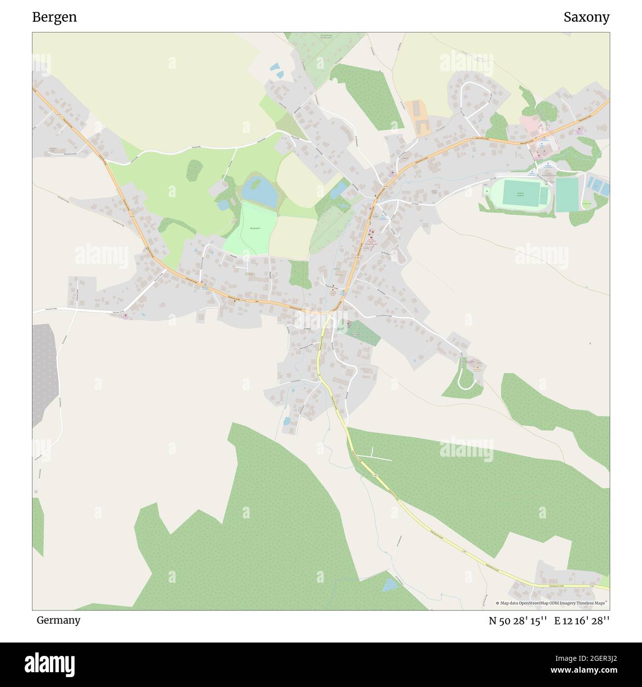 Bergen map hi-res stock photography and images - Alamy
