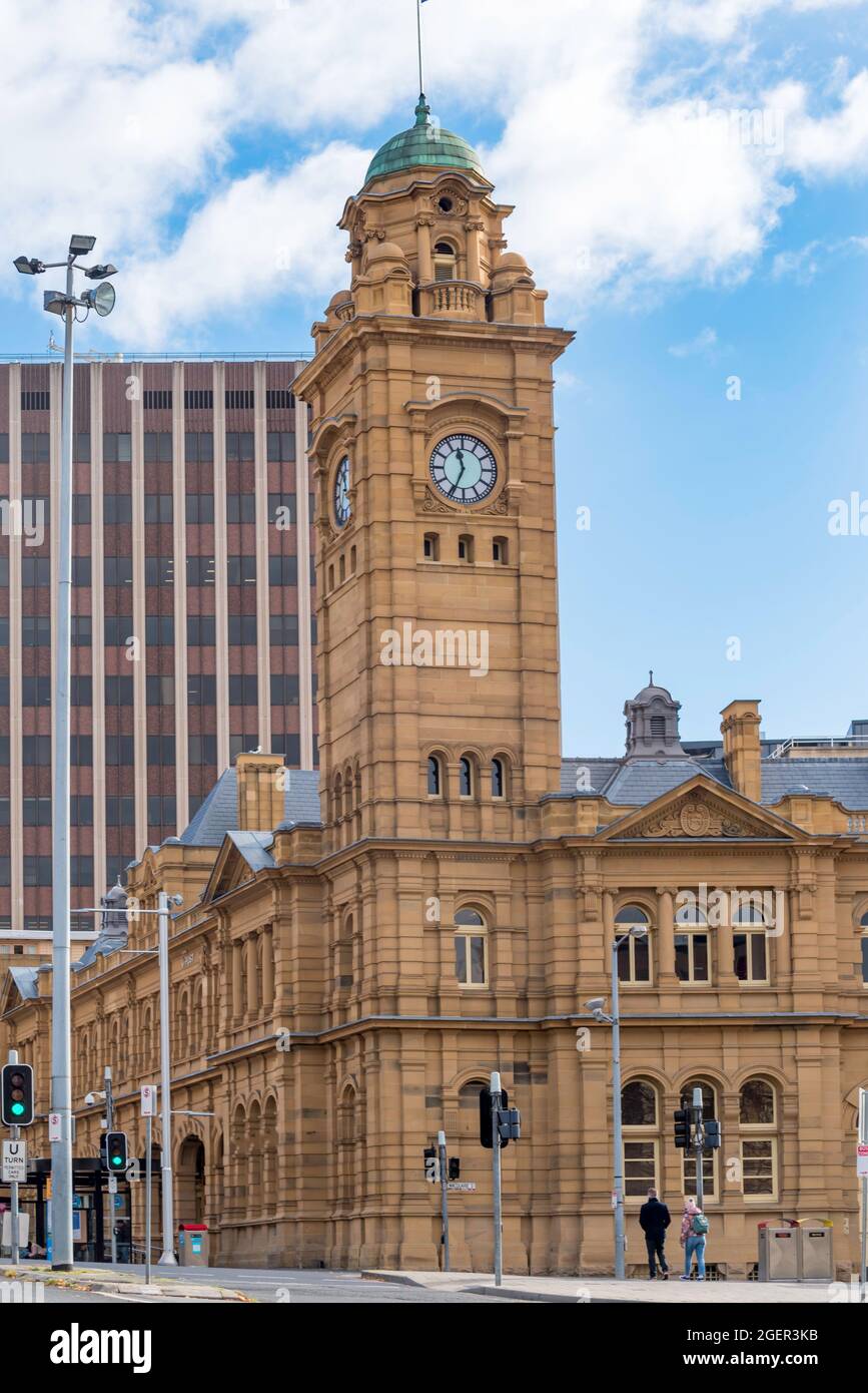 The 1905-06 built General Post Office or GPO in Hobart, Tasmania is a ...