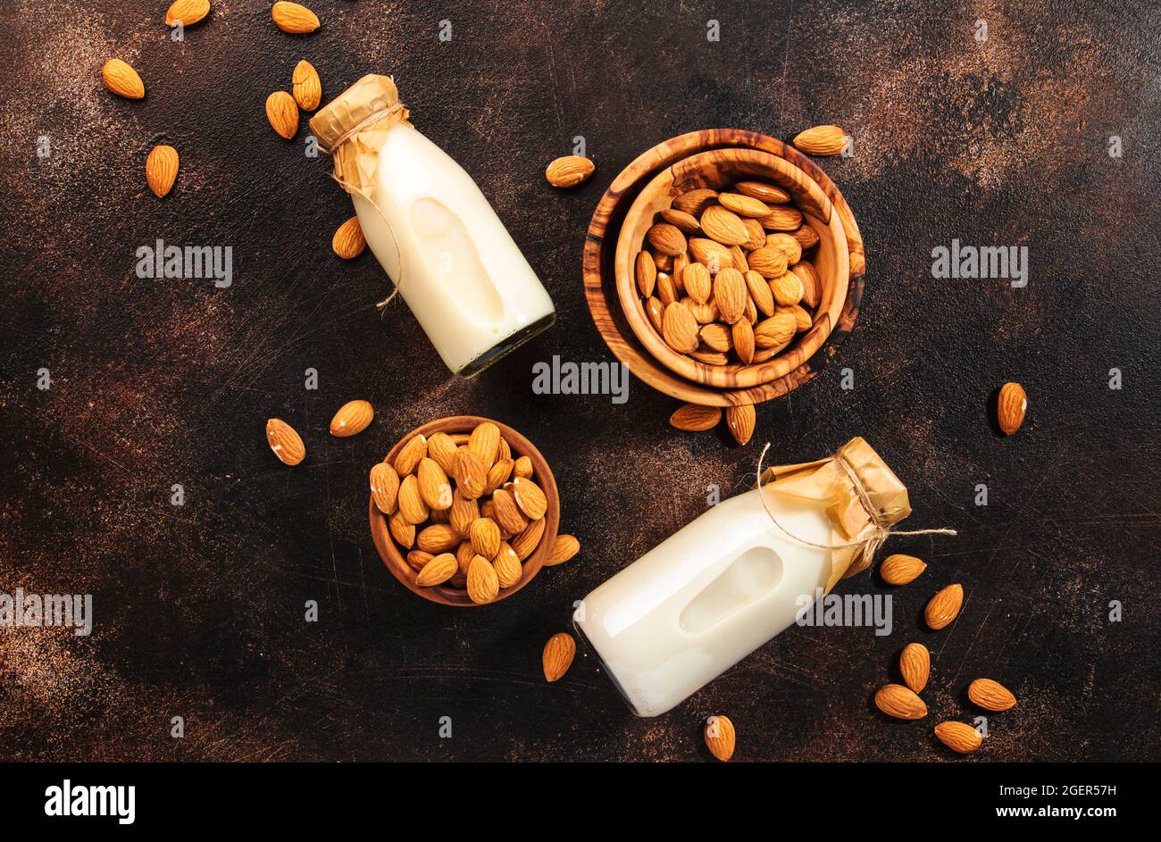 Almod milk hi-res stock photography and images - Alamy