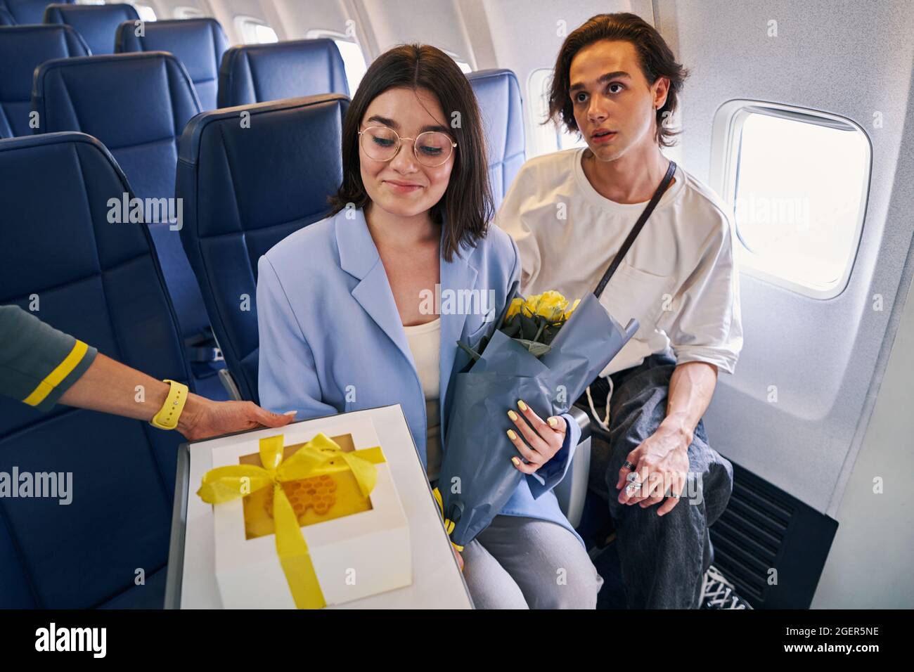 Man being congratulated hi-res stock photography and images - Alamy