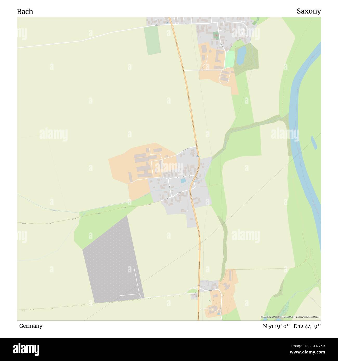 Bach germany map Cut Out Stock Images & Pictures - Alamy