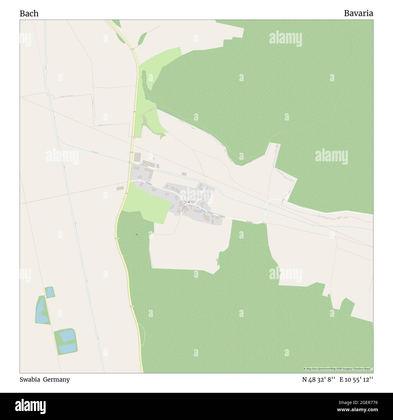 Bach germany map hi-res stock photography and images - Alamy