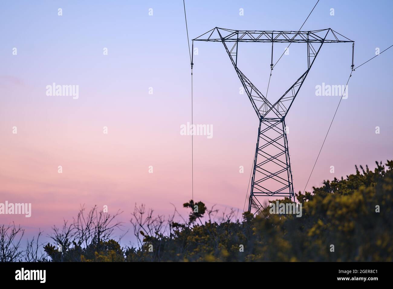 Electricity tower pylon ireland hi-res stock photography and images - Alamy