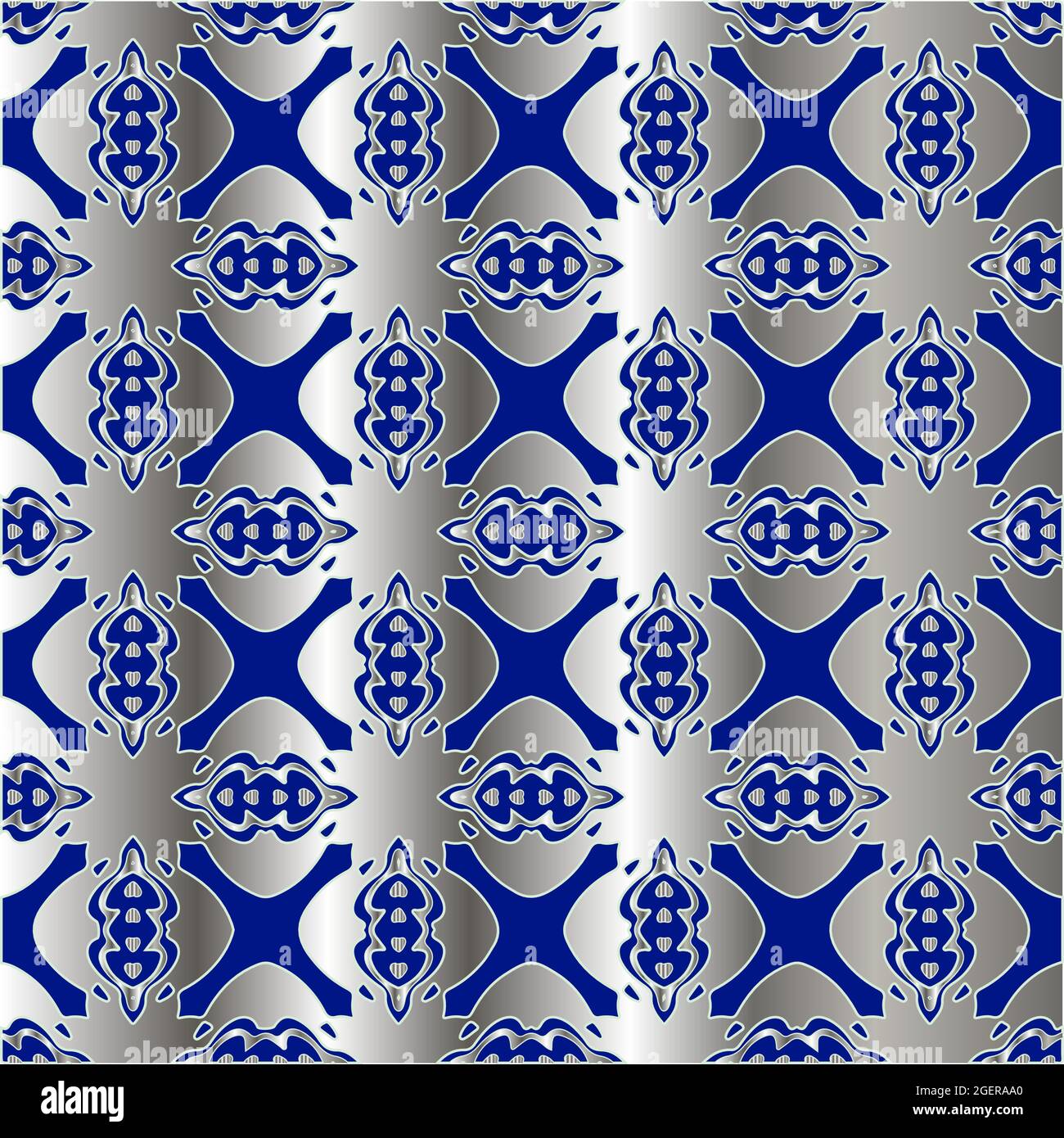 metal pattern on a blue background Stock Vector Image & Art - Alamy