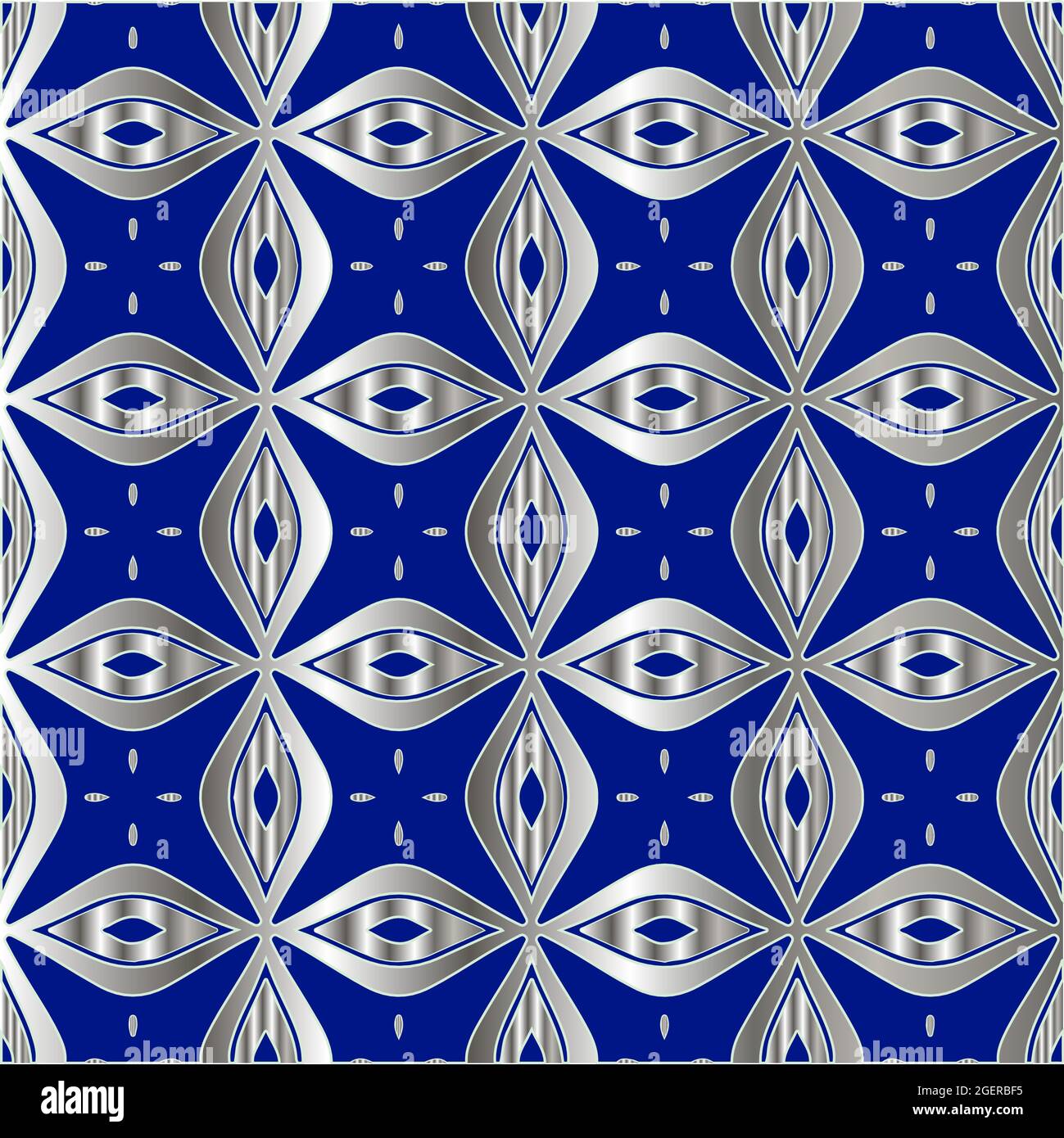 metal pattern on a blue background Stock Vector Image & Art - Alamy