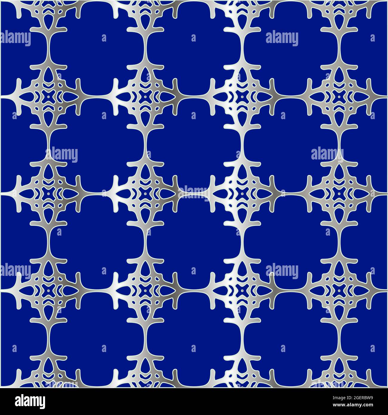 metal pattern on a blue background Stock Vector Image & Art - Alamy