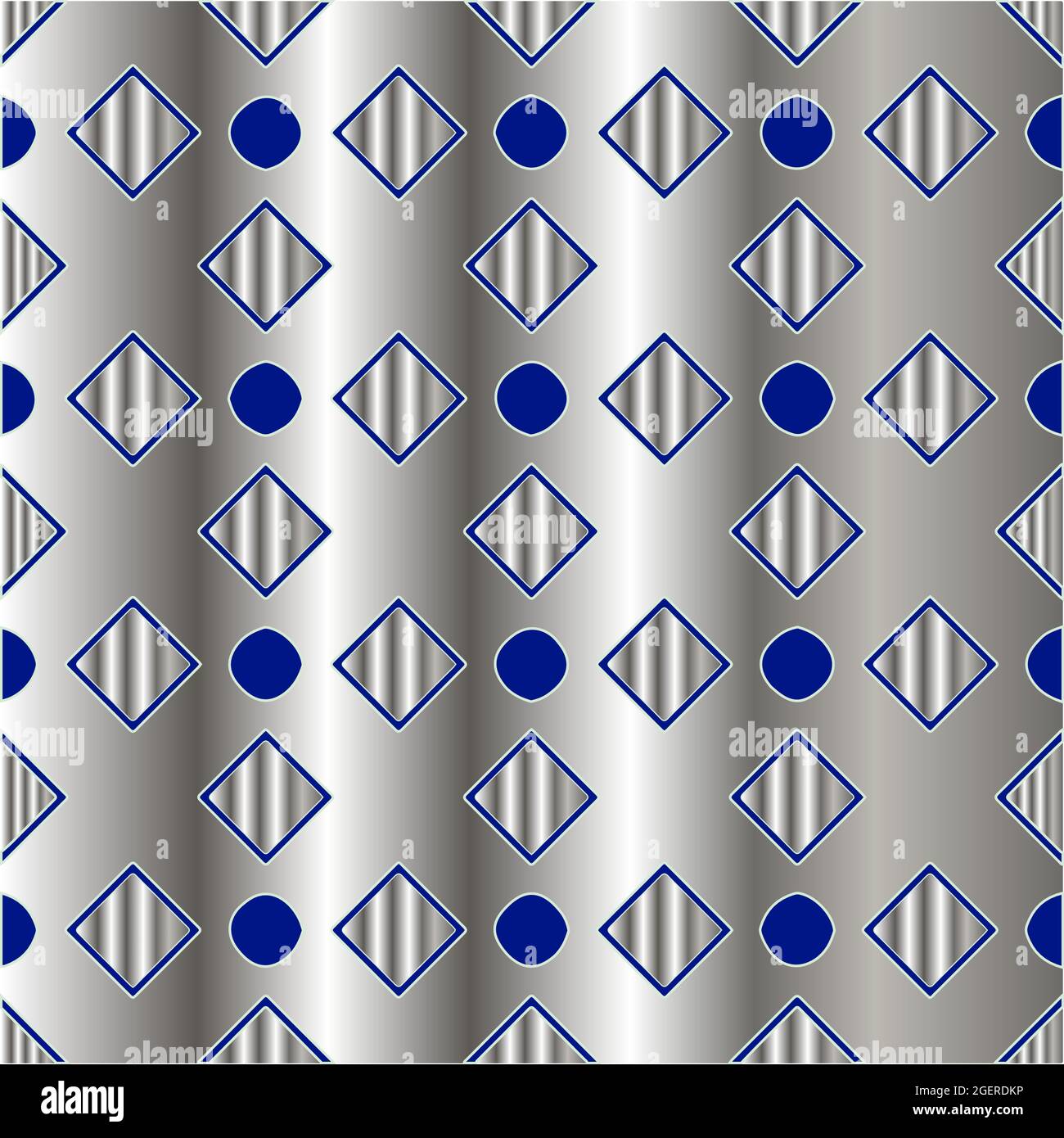 metal pattern on a blue background Stock Vector Image & Art - Alamy