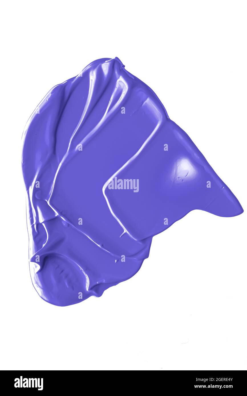 Lavender purple beauty cosmetic texture isolated on white background ...