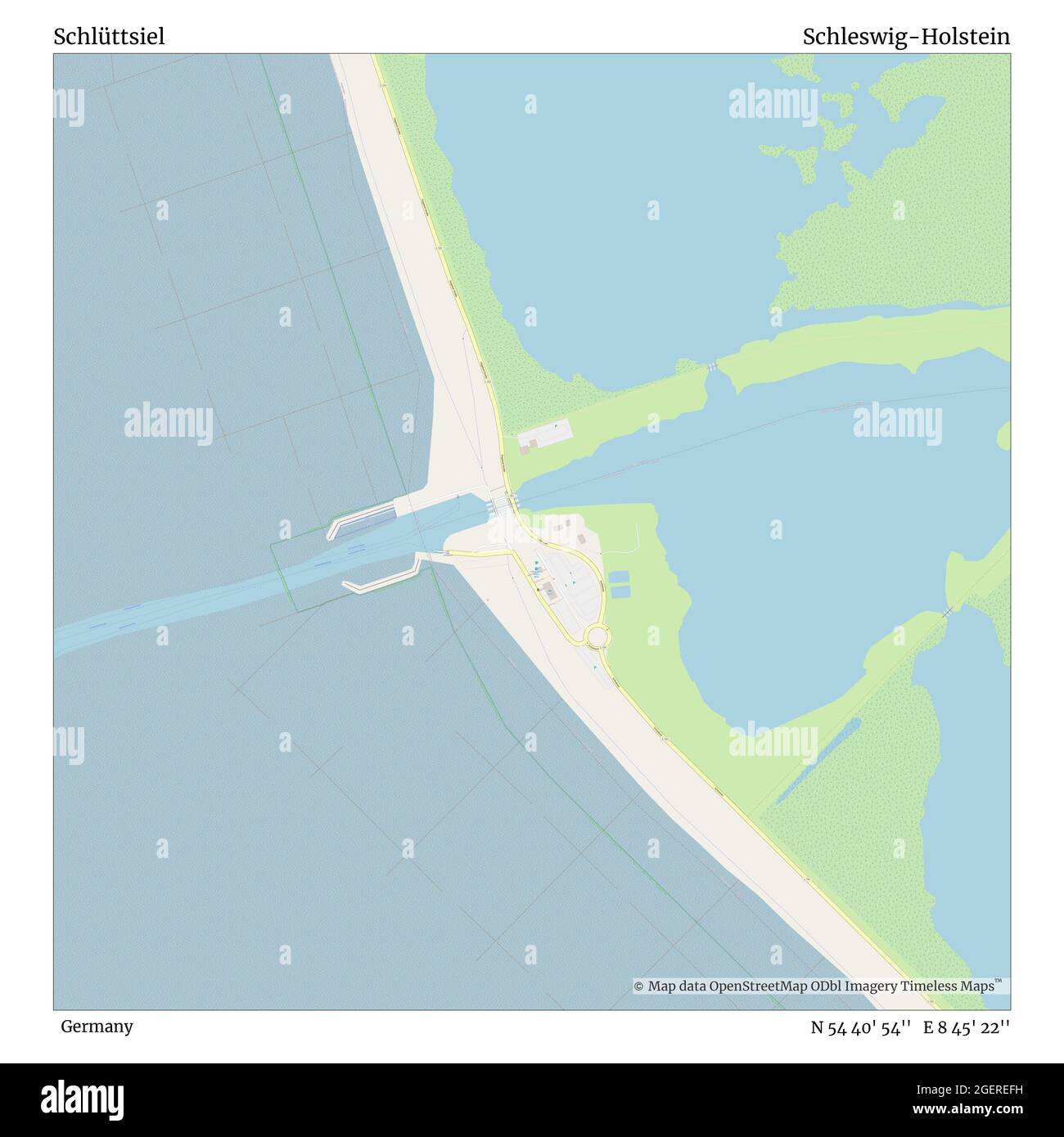 Schlüttsiel, Germany, Schleswig-Holstein, N 54 40' 54'', E 8 45' 22 ...