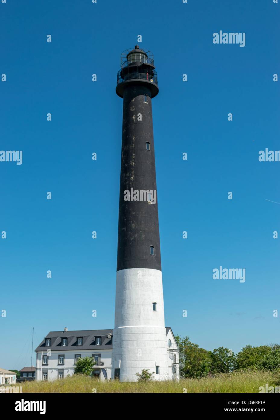 beautiful sightseeing of Saaremaa island in sunny clear day . Sorve ...