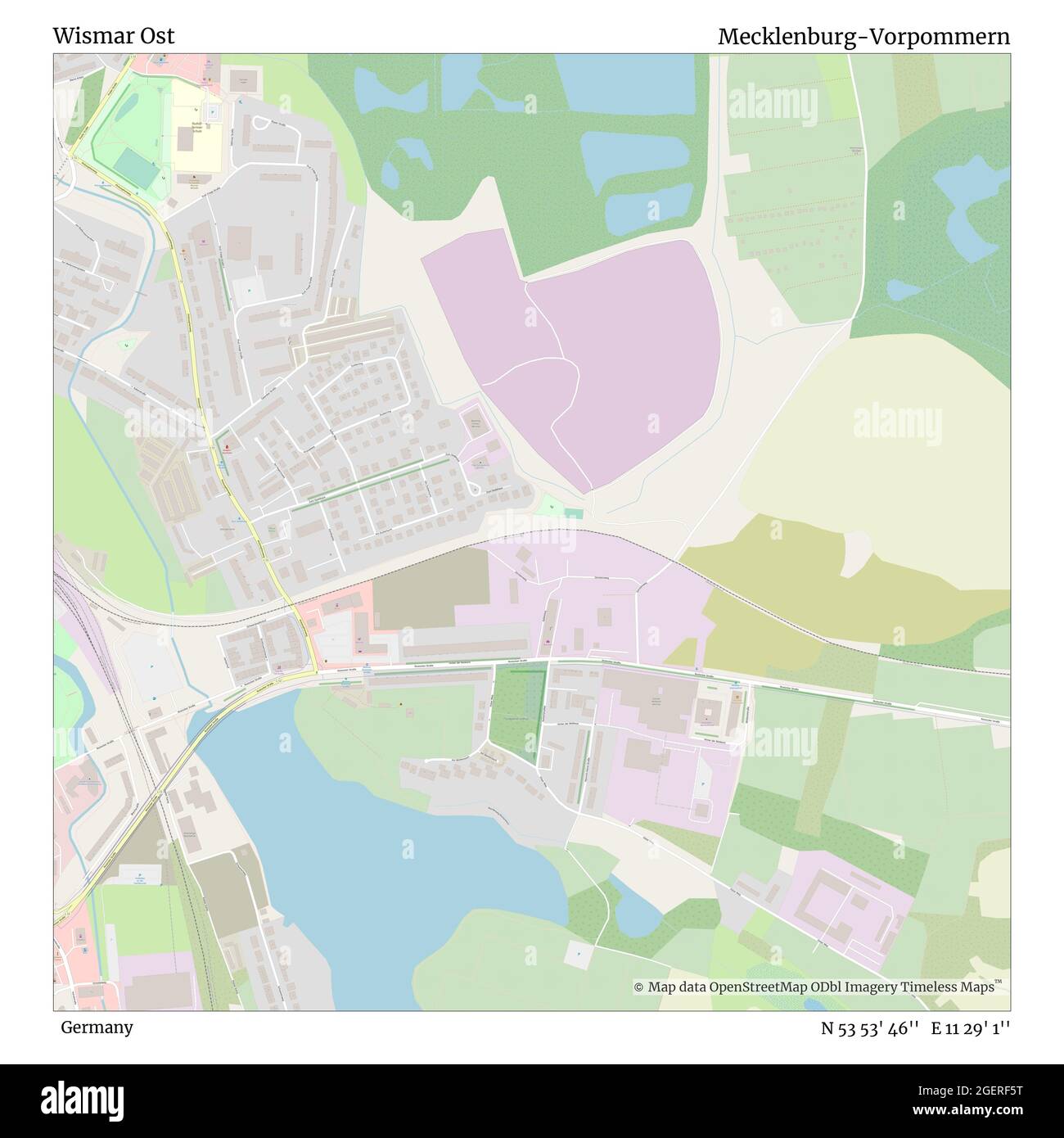 Map of wismar hi-res stock photography and images - Alamy