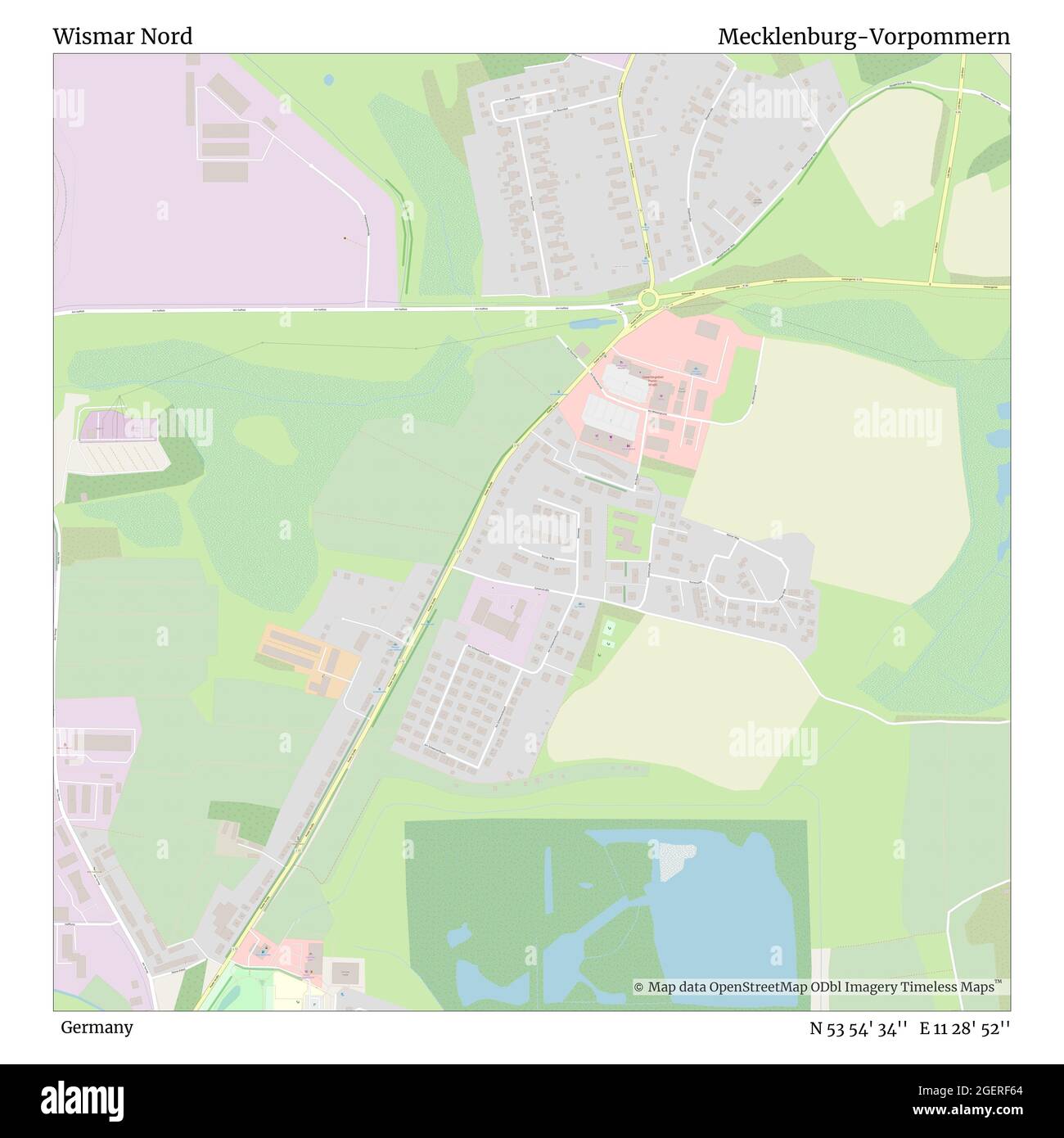 Map of wismar hi-res stock photography and images - Alamy