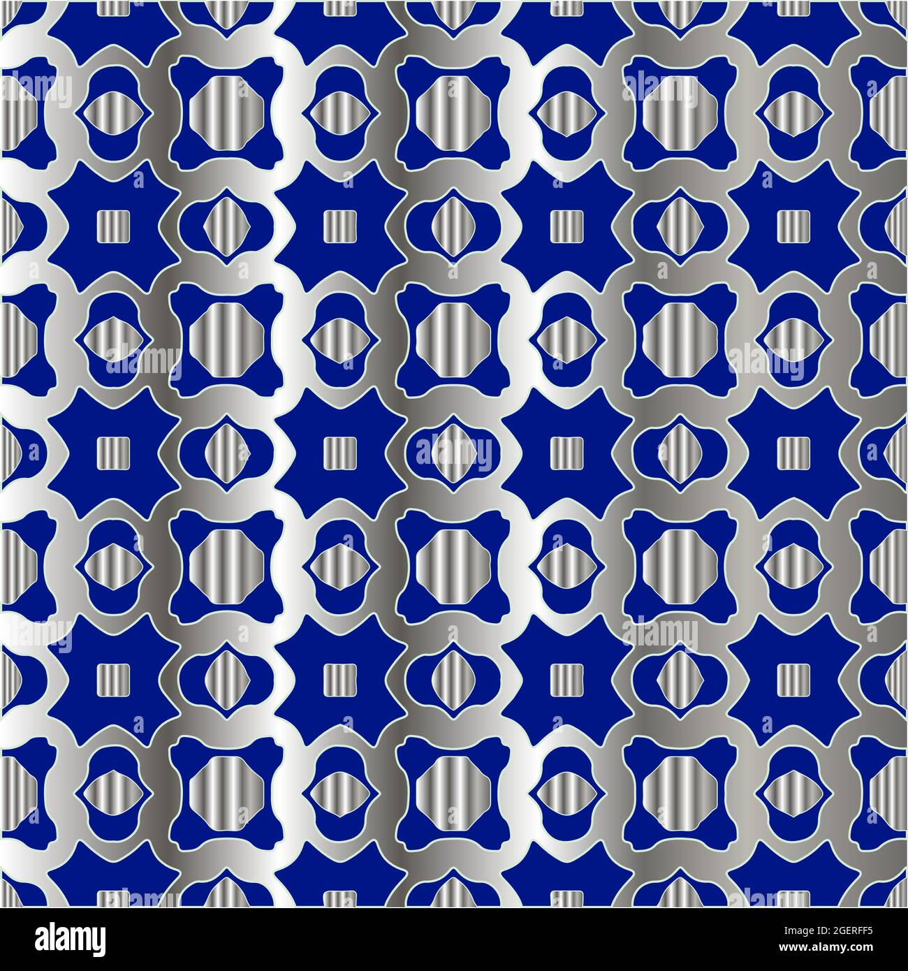 metal pattern on a blue background Stock Vector Image & Art - Alamy