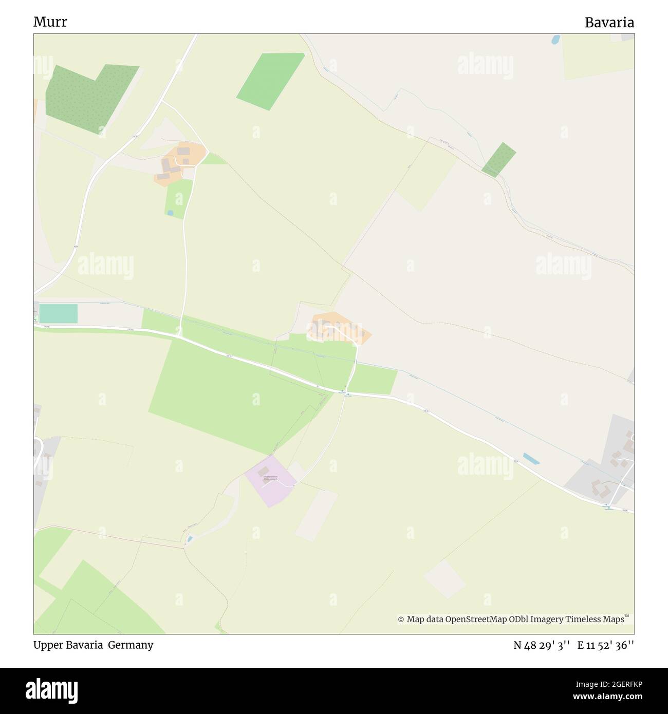 Murr, Upper Bavaria, Germany, Bavaria, N 48 29' 3'', E 11 52' 36'', map ...