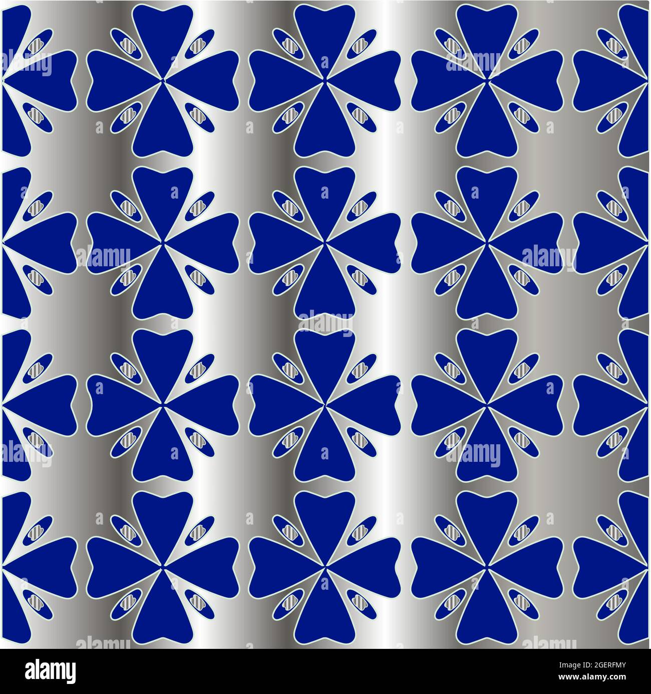 metal pattern on a blue background Stock Vector Image & Art - Alamy