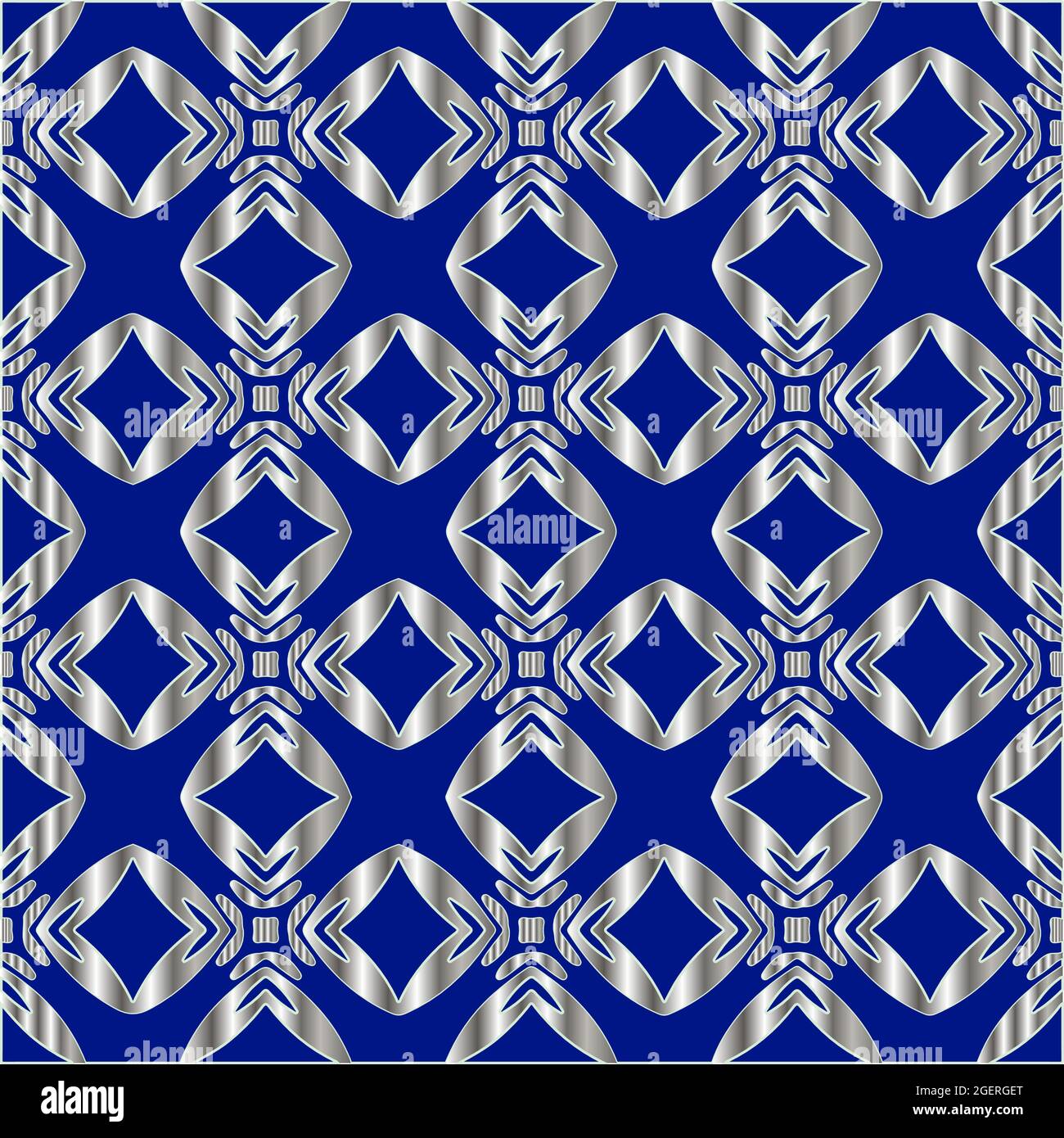 metal pattern on a blue background Stock Vector Image & Art - Alamy