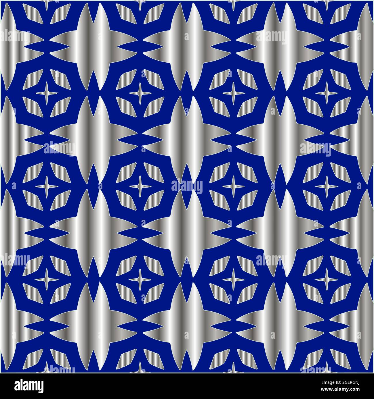 metal pattern on a blue background Stock Vector Image & Art - Alamy