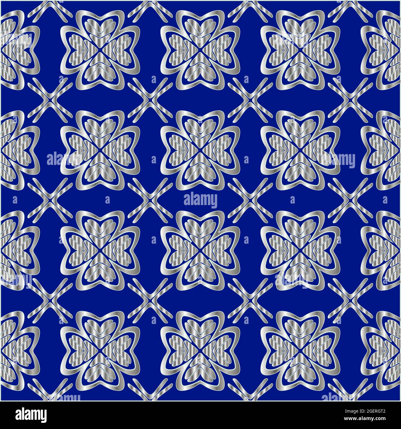 metal pattern on a blue background Stock Vector Image & Art - Alamy