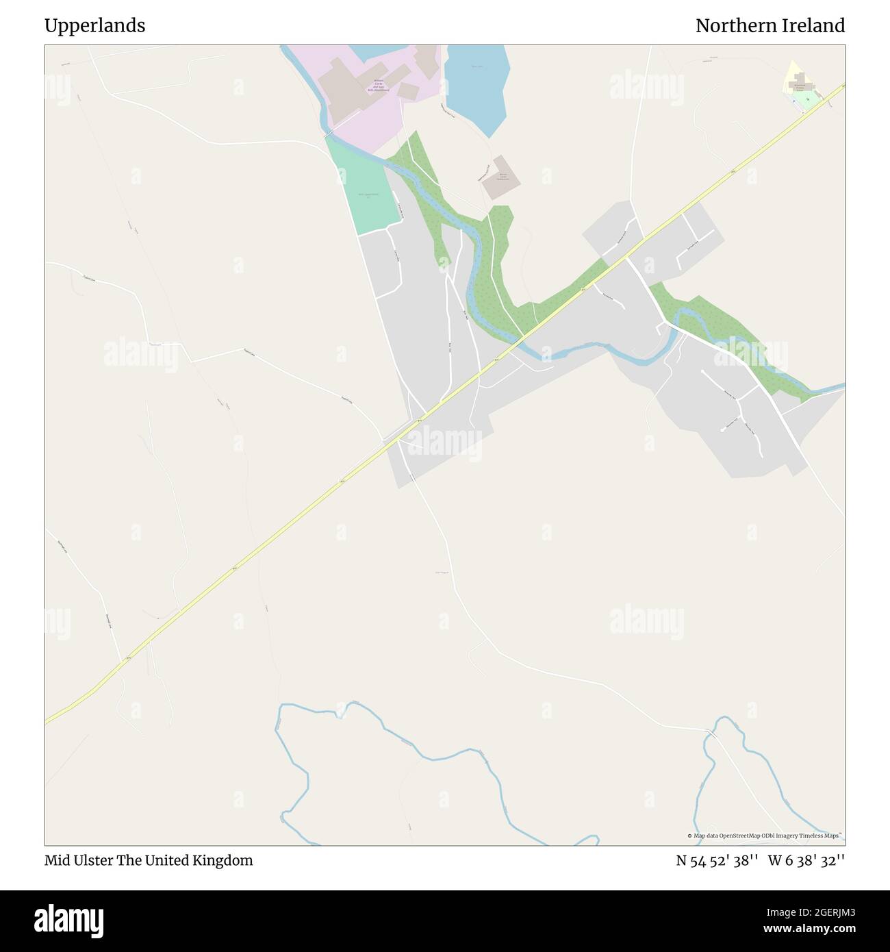 Northern ireland maps cartography geography hi-res stock photography ...